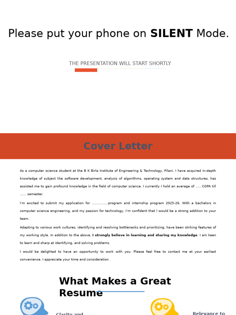 Resume Writing Session | PDF | Résumé | J Query