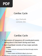 Overview of the Cardiac Cycle | PDF | Diastole | Ventricle (Heart)