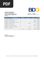 BDO Cash Deposit Withdrawal Slip | PDF | Business | Law