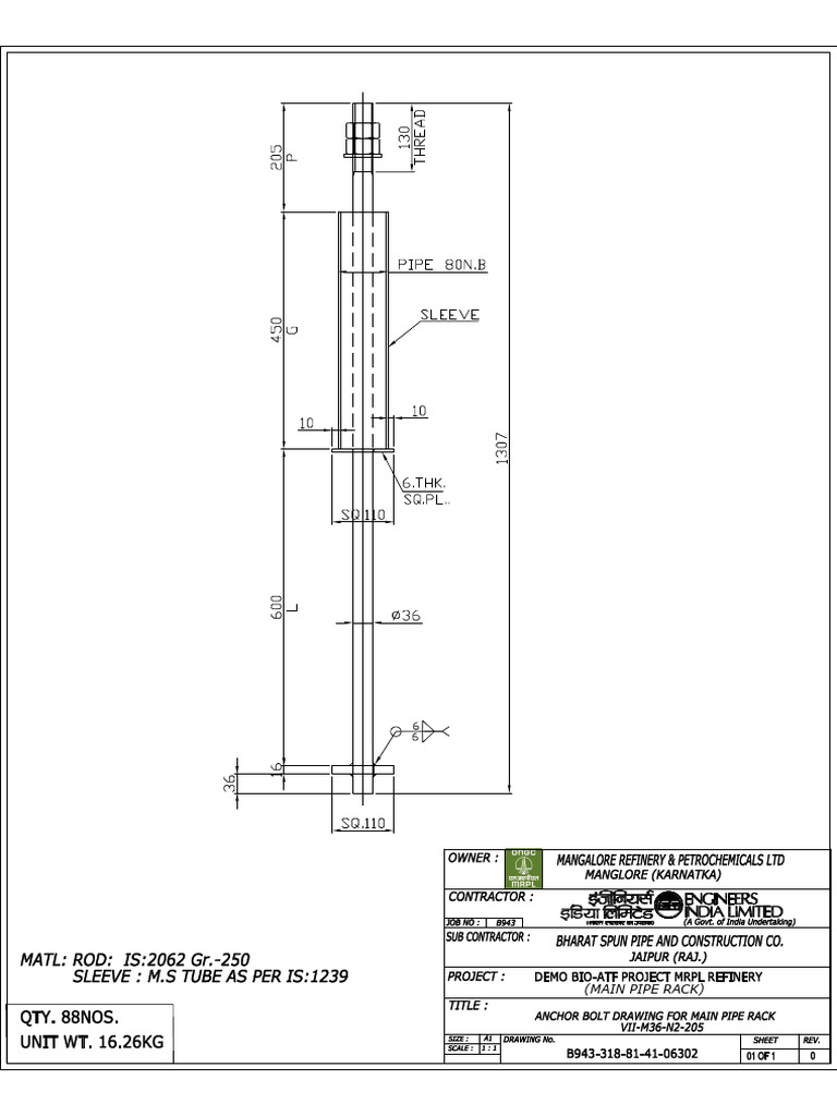 Main Pipe Rack | PDF