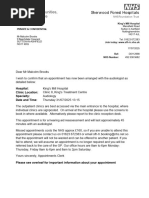 Nottingham City Hospital Campus Map | PDF | Health Care | Medicine