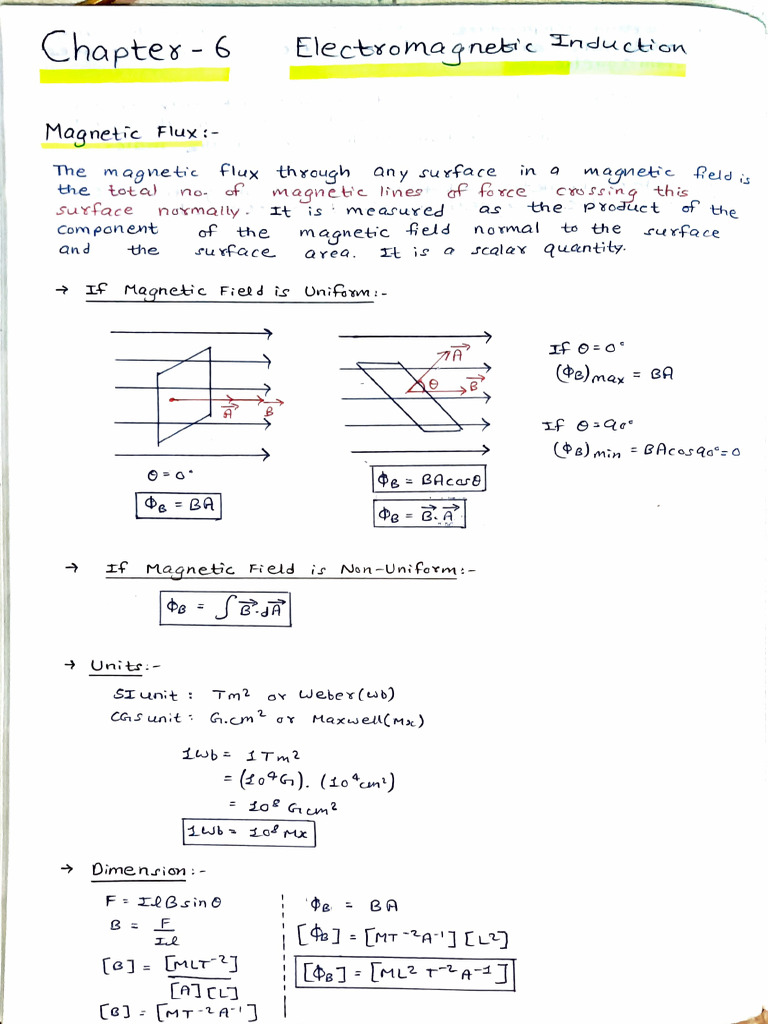 Electromagnetic Induction | PDF