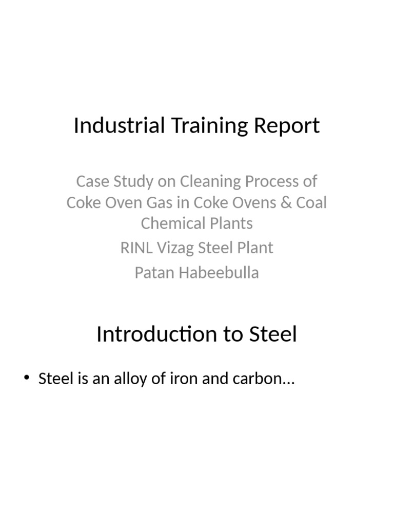 Habeebulla Industrial Training Presentation | PDF