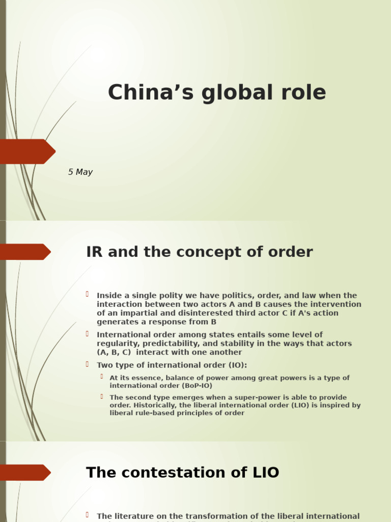 14 - 5 May | PDF | China | World Politics