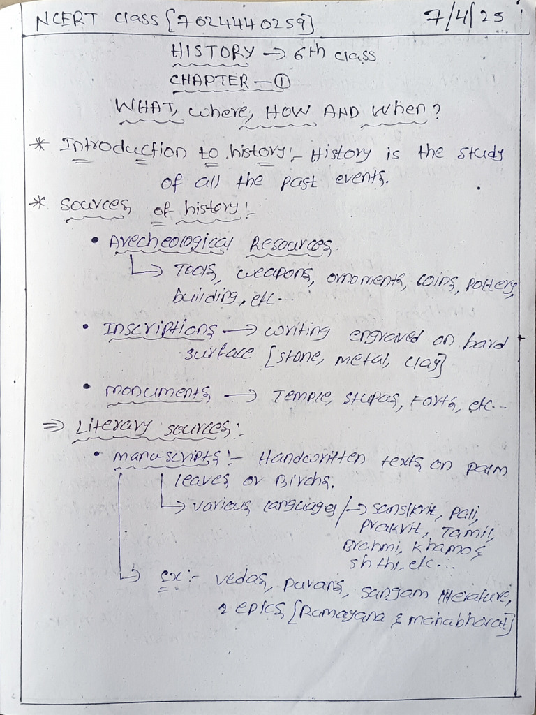 NCERT. 6th Class History | PDF