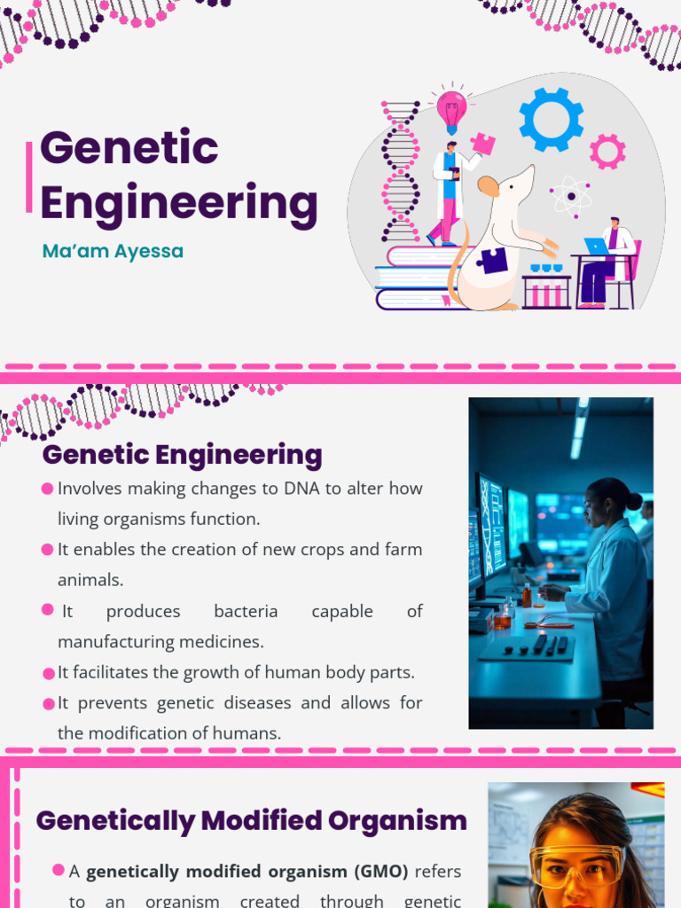 Understanding Genetic Engineering and GMOs | PDF | Genetically Modified ...