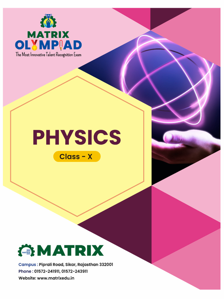 Class-10th Physics 2024 | PDF