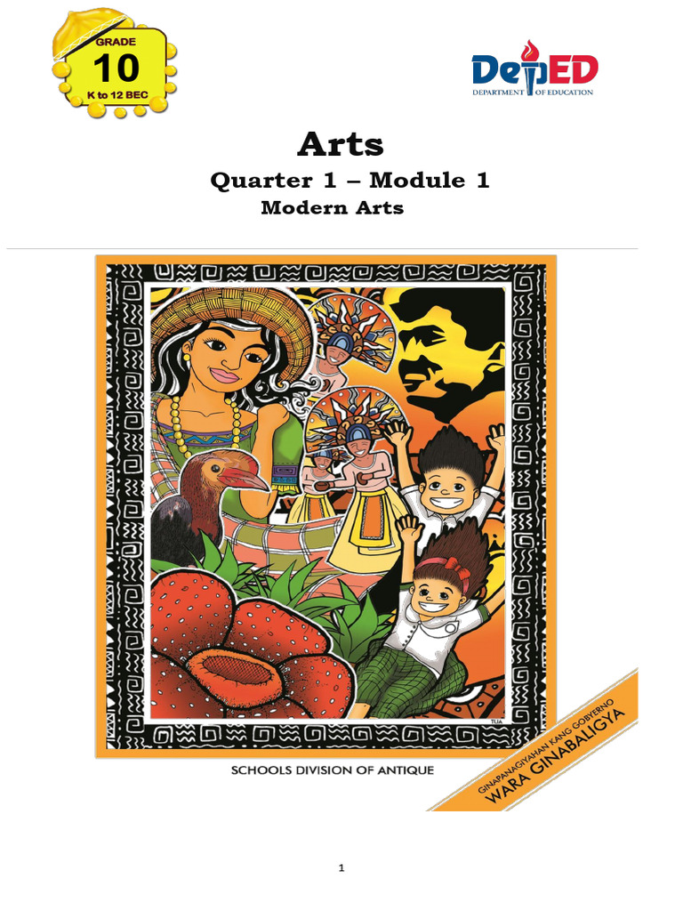 MAPEH 10 Arts Q1: Modern Arts Module | PDF | Impressionism | Claude Monet