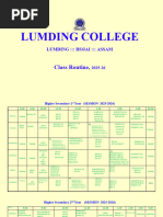 I SEM VTU Examination Time Table 2024-25 | PDF