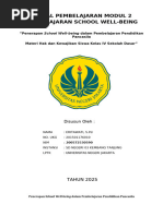 Contoh Jurnal Pembelajaran Modul 2 - School Well Being | PDF