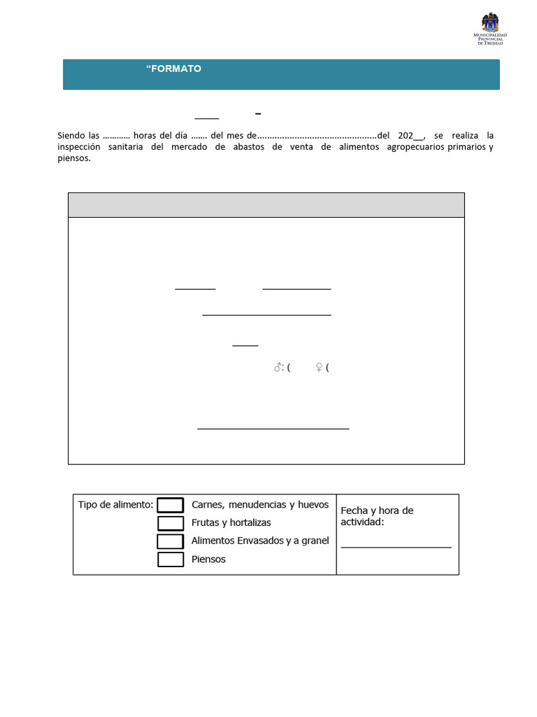 Anexo 1 Mercados de Abastos | PDF | Alimentos | Agua