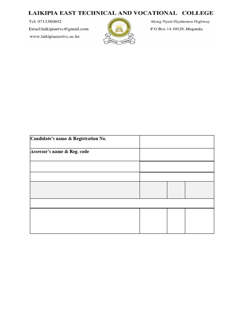 Electrical Installation Assessment Checklist | PDF | Wire | Electrical ...