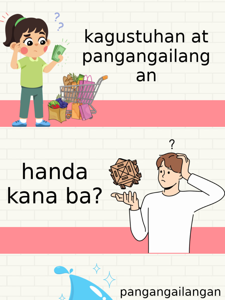 Ap9 q1 m3 Kagustuhan at Pangangailangan | PDF
