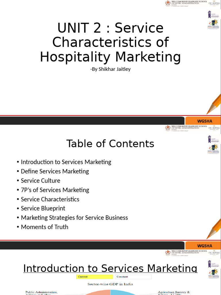 UNIT 02 Services Marketing | PDF
