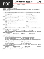 q1-AP 5 Week 5 | PDF