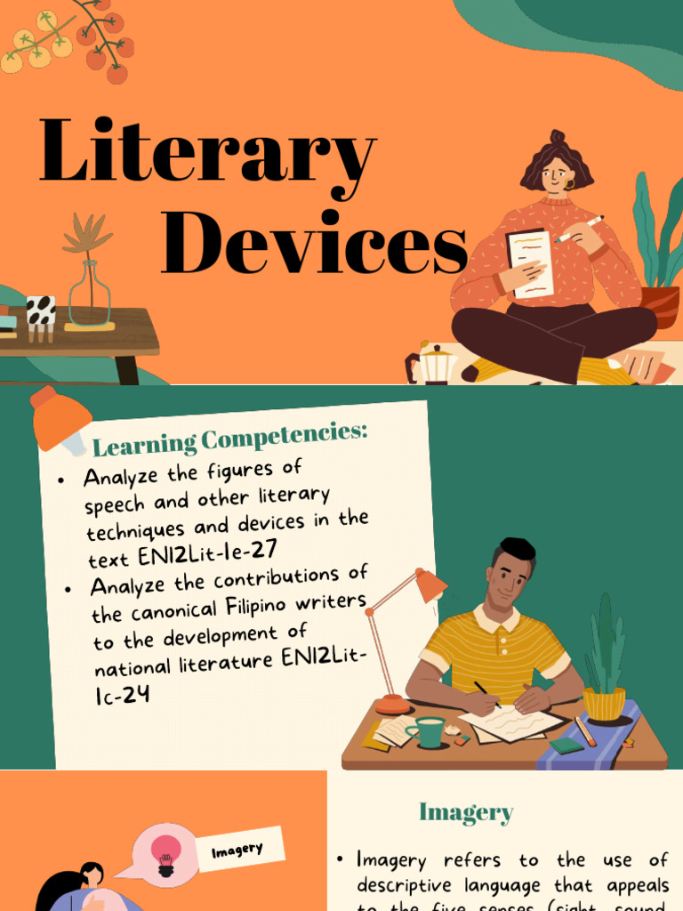Literary Devices Imagery Diction Rhyme Scheme | PDF