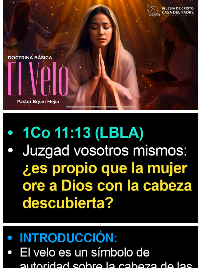 Significado del Velo en la Biblia | PDF | Velo | Creencia religiosa y ...