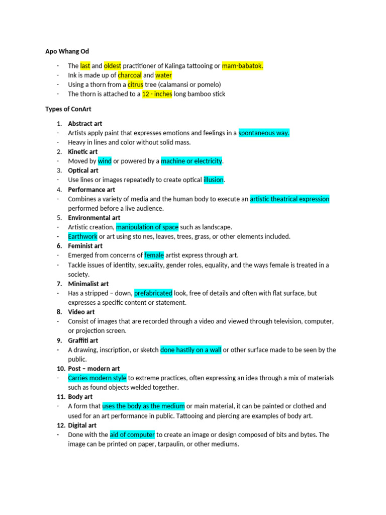Cpar w3 Reviewer | PDF