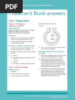 Cambridge Global English 8 Workbook Answers | PDF