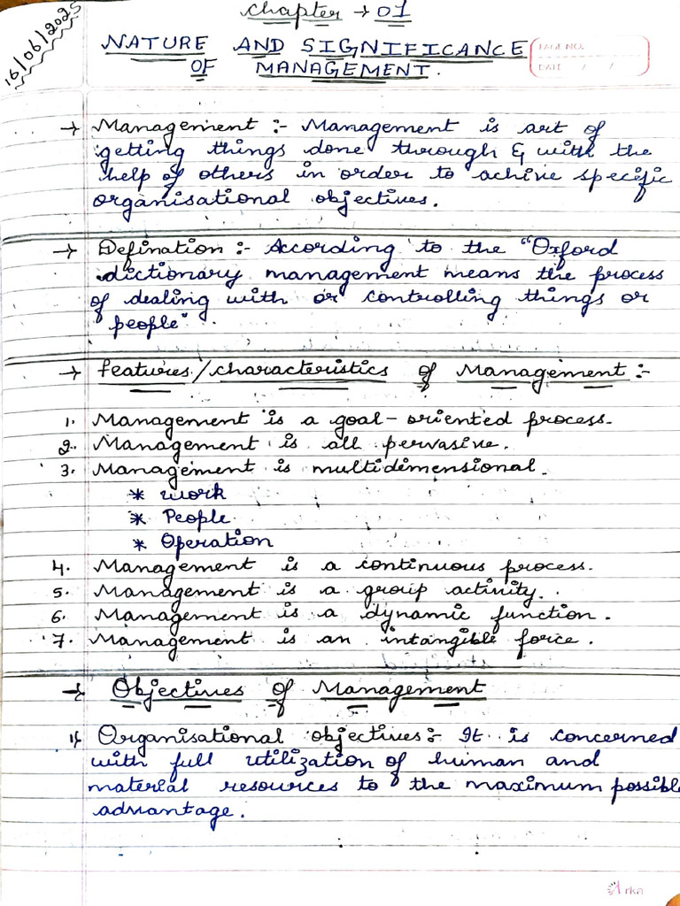 Principles of Effective Management | PDF