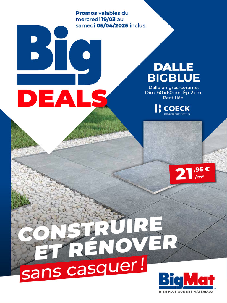 Catalogue BigMat 2024-2025 en PDF | PDF | Béton | Matériaux