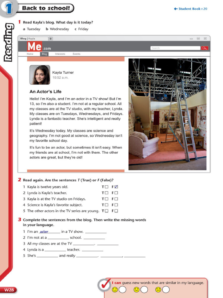 Reading Units 1-4 | PDF