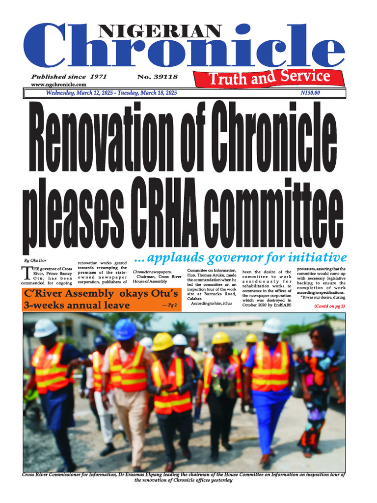 Chronicle Renovation Applauded by CRHA | PDF | Childbirth | United Arab ...