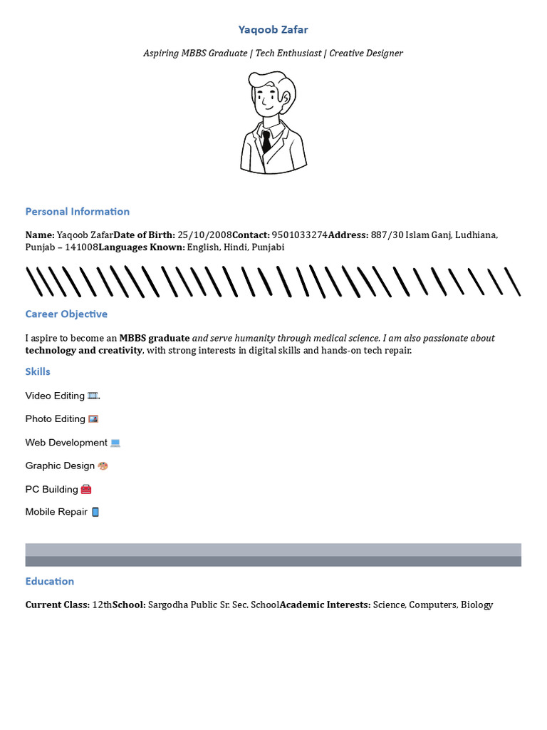 Yaqoob Zafar Resume - Docx 20250707 174156 0000 | PDF