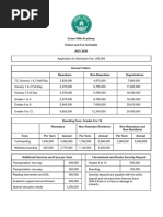 Sample Statement of Account | PDF