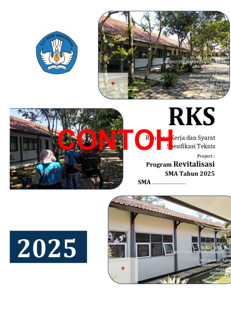 RKS Program Revitalisasi SMA 2025 | PDF