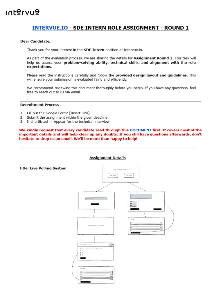 Sde Intern Assignment | PDF | Computing | Software