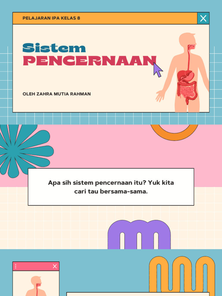 Materi Sistem Pencernaan Manusia | PDF