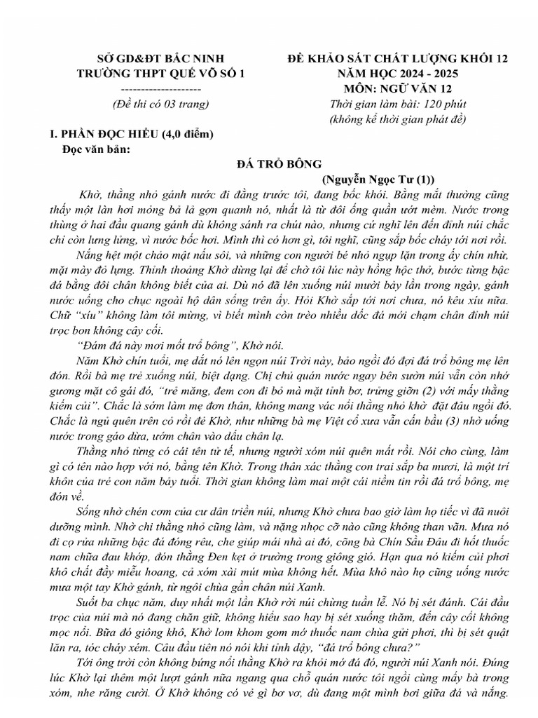 _Đá trổ bông | PDF