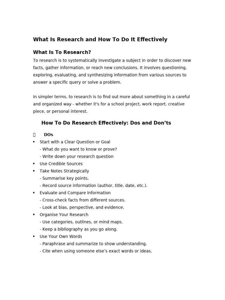 Effective Research Strategies for 8th Grade | PDF