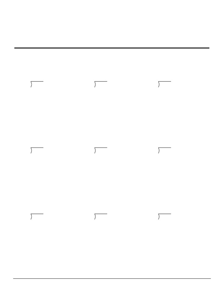 Grade 4 Long Division 3x1 Digit No Remainder D | PDF