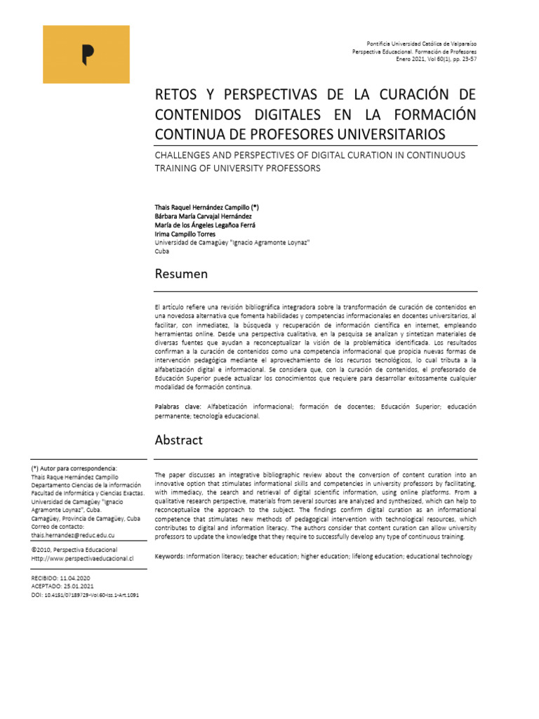 A Bustos I,+gestor a+de+La+Revista,+1091+ | PDF | Enseñando | Maestros