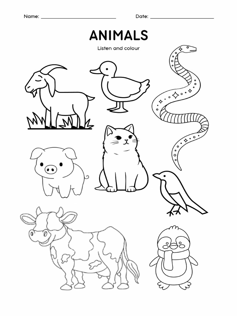 Smart 2 Unit 4 Animals Lesson 1 | PDF