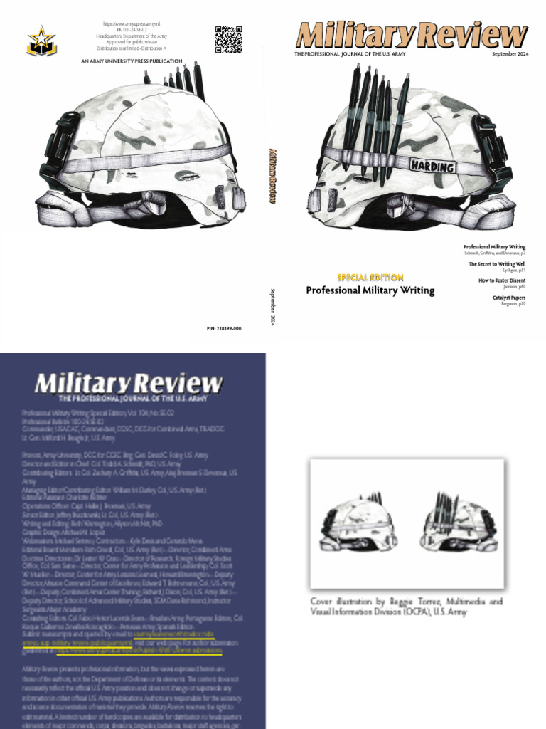 MR Special Edition Professional Military Writing UA v1 | PDF | Military