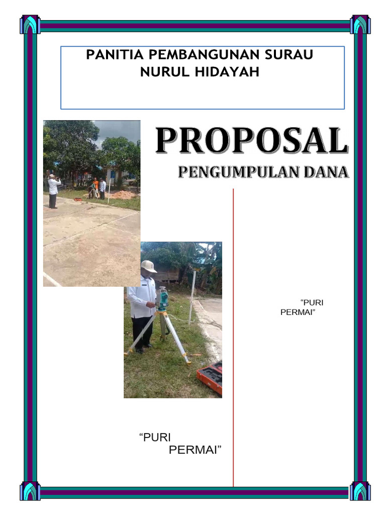 Proposal Surau Nurul Hidayah | PDF