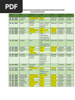 2024-2025 Term 3 Timetable - GR 4 To 9 | PDF