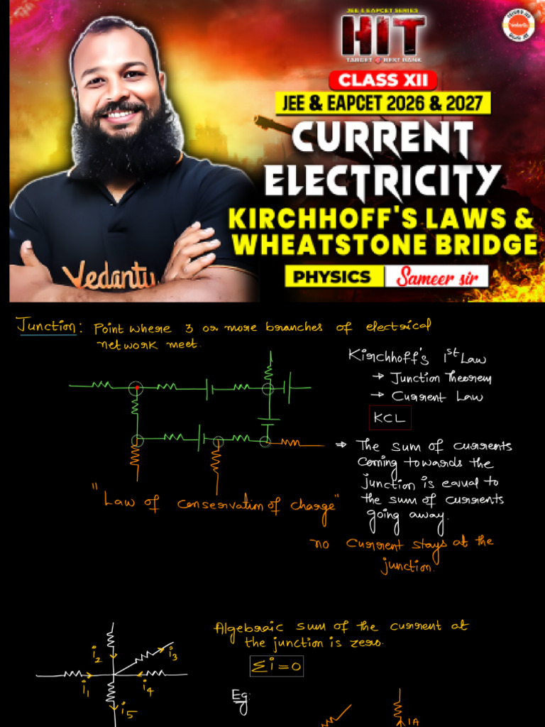 Current Electricity Lesson Plan | PDF