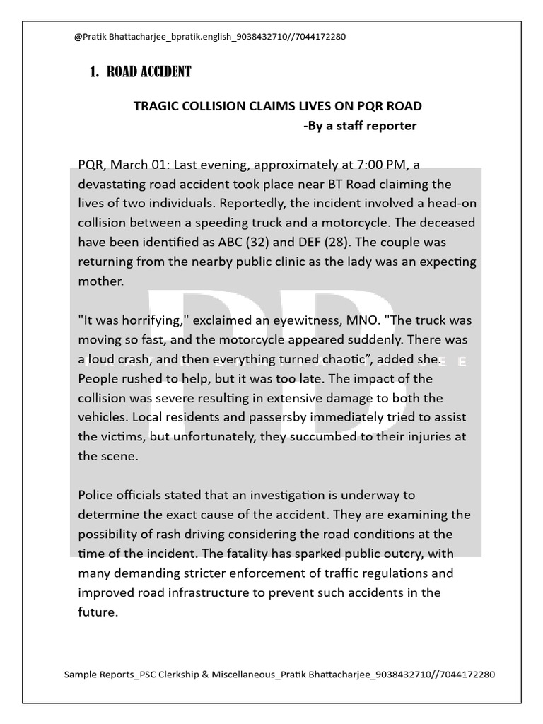 Clerksip and Misc_sample Reports_compendium-1 | PDF | Earthquakes | Organ Donation