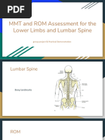 Hip Range of Motion Assessment Guide | PDF