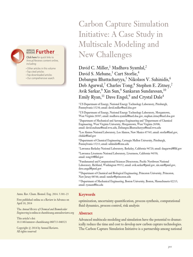 Miller2014 - Carbon Capture Simulation Initiative - A Case Study in ...
