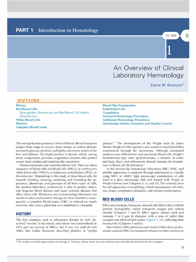 Hema Lec (Chapter 1) | PDF