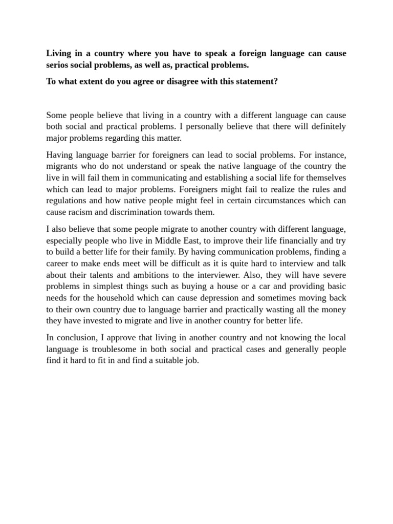 Test 1 Cambridge 13 Writing Task 2 | PDF