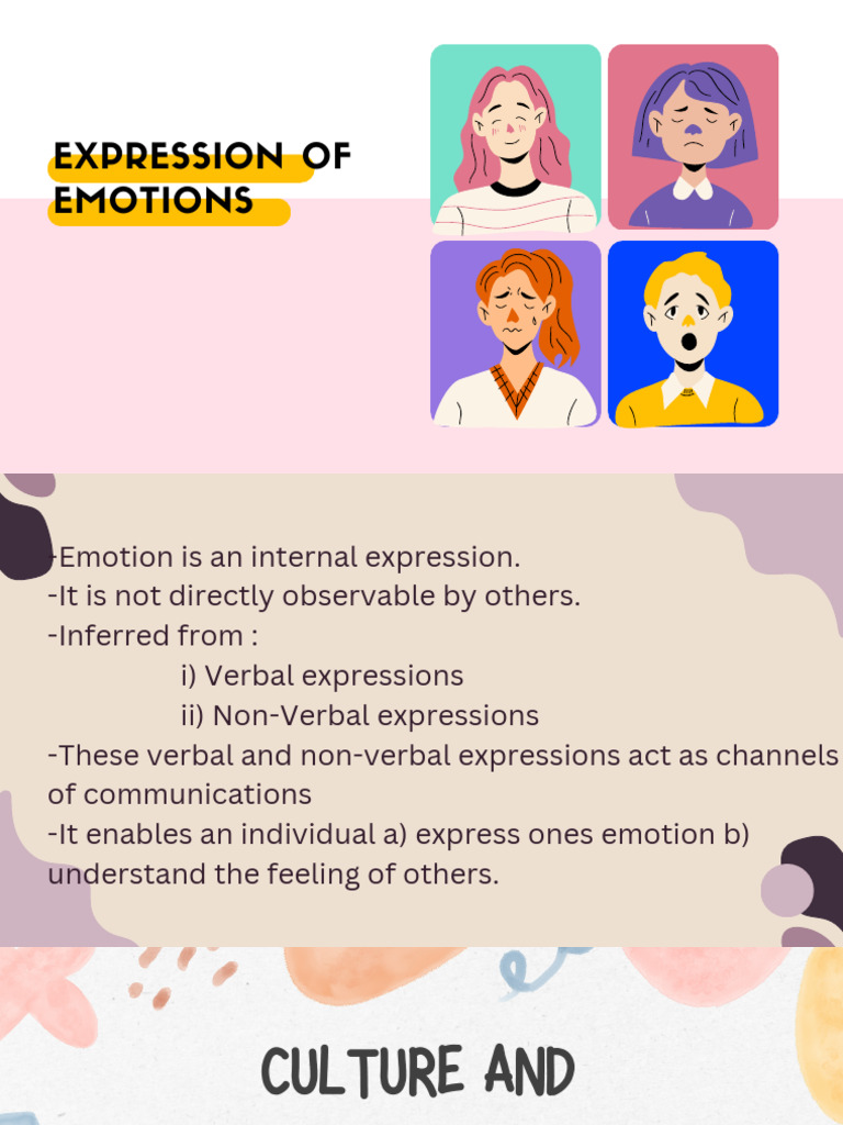 Going Through Emotions | PDF | Emotions | Nonverbal Communication