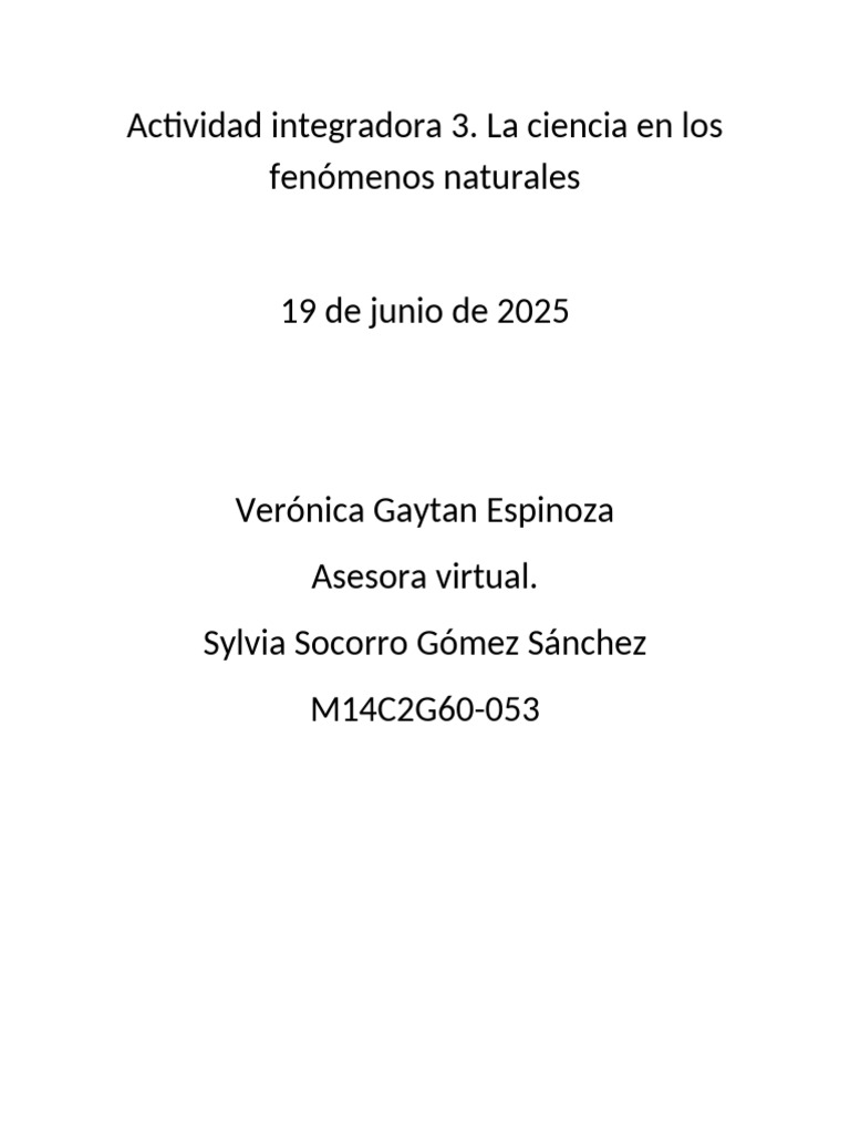 Gaytan Espinoza - Veronica - M14S2AI3 | PDF | Generación eléctrica ...