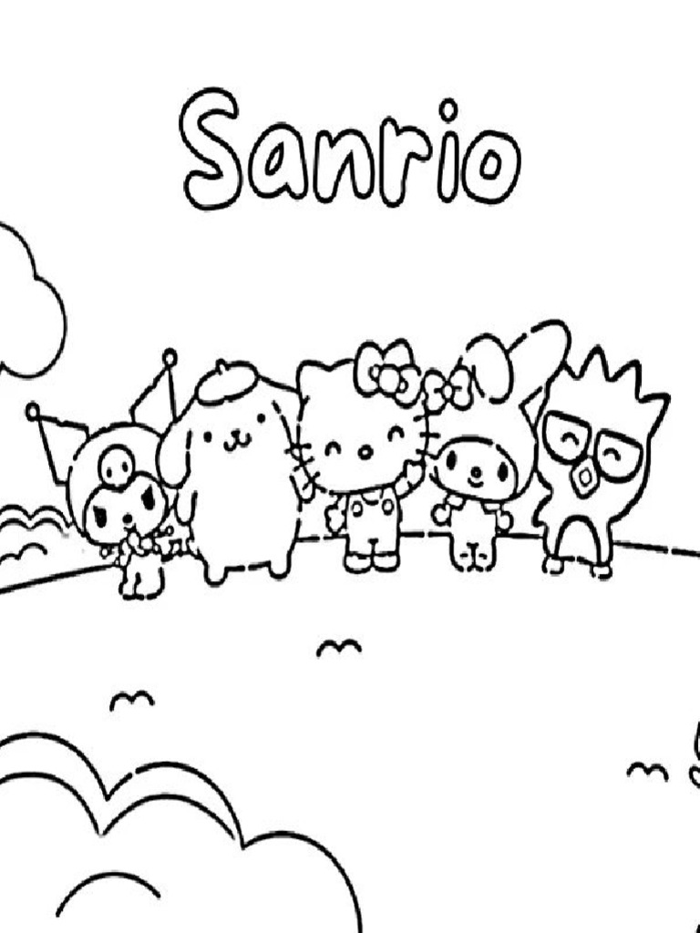 De Colorat Sanrio-1 | PDF