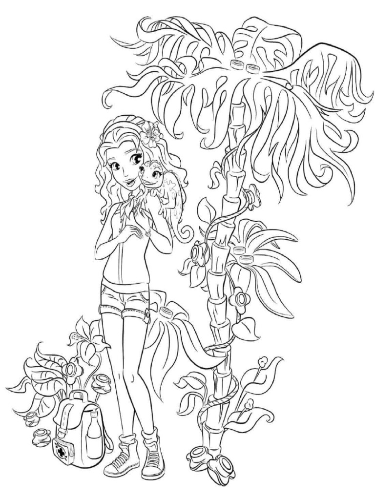 Lego Friends de Colorat p01 | PDF